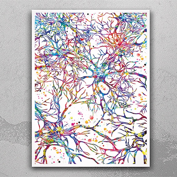 Neuron Art - Etsy