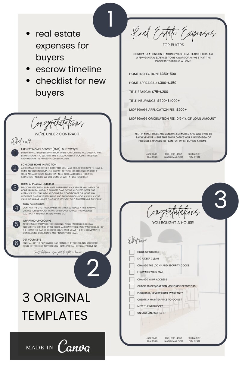 Real Estate Marketing Templates, Realtor Marketing Templates, Realtor ...