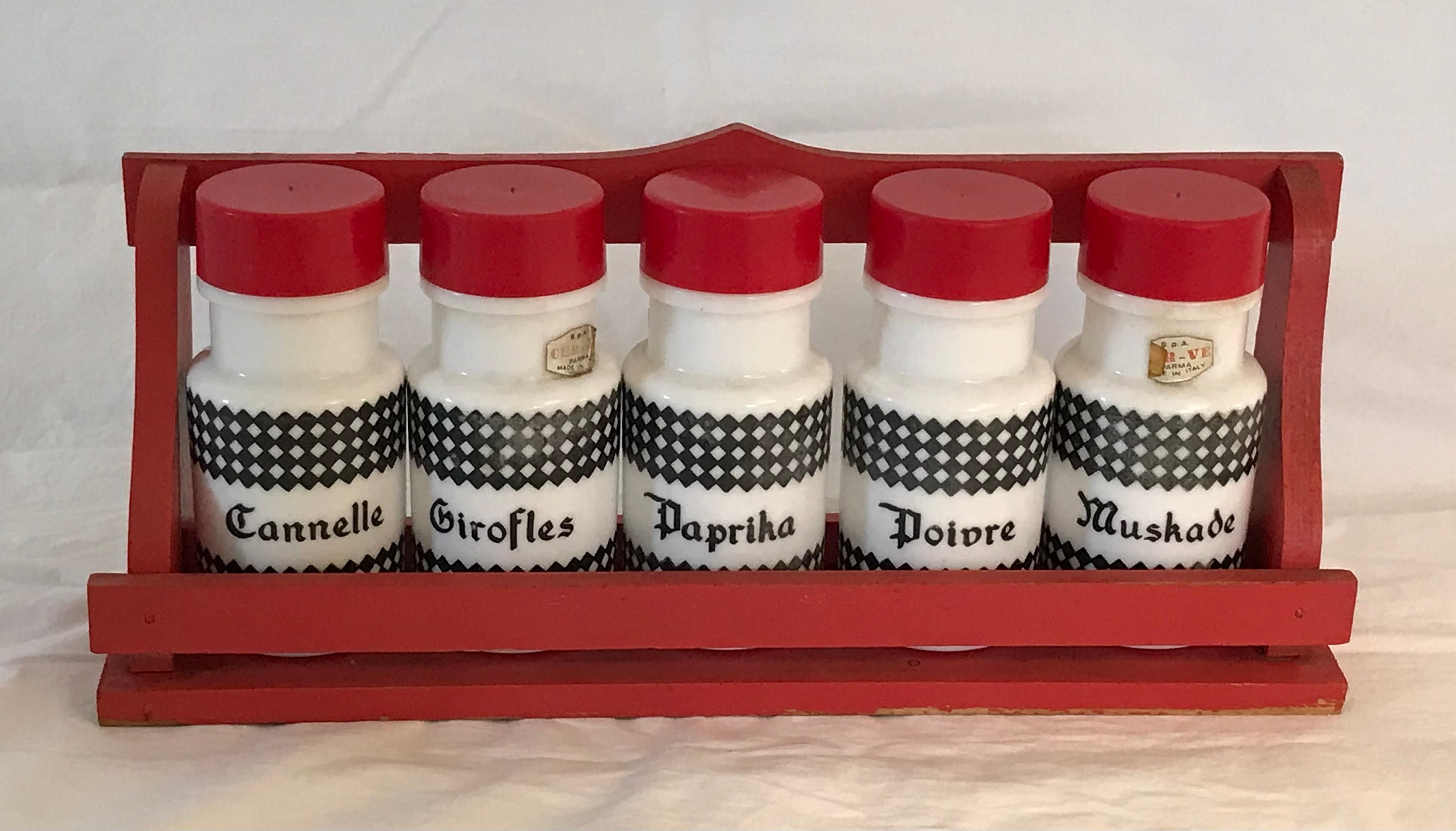 Mid Century Modern Spice Rack - Etsy