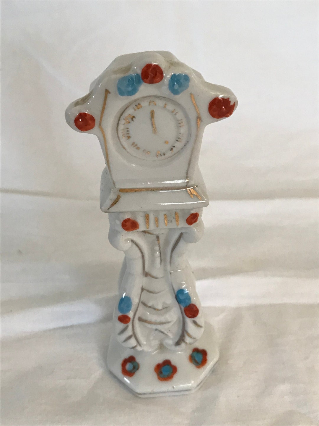 Ceramic Miniature Grandfather Clock - Etsy