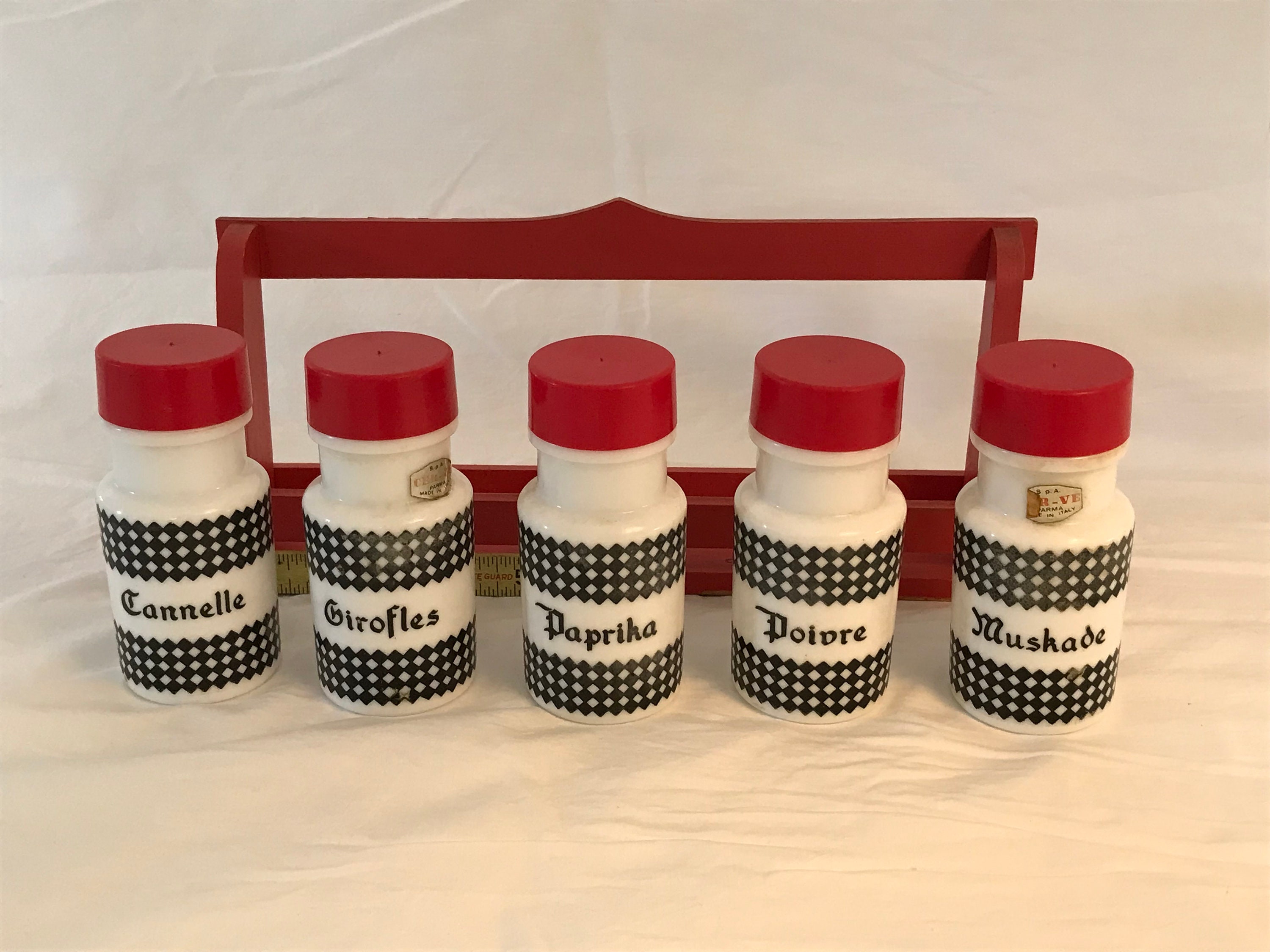 Mid Century Modern Spice Rack - Etsy
