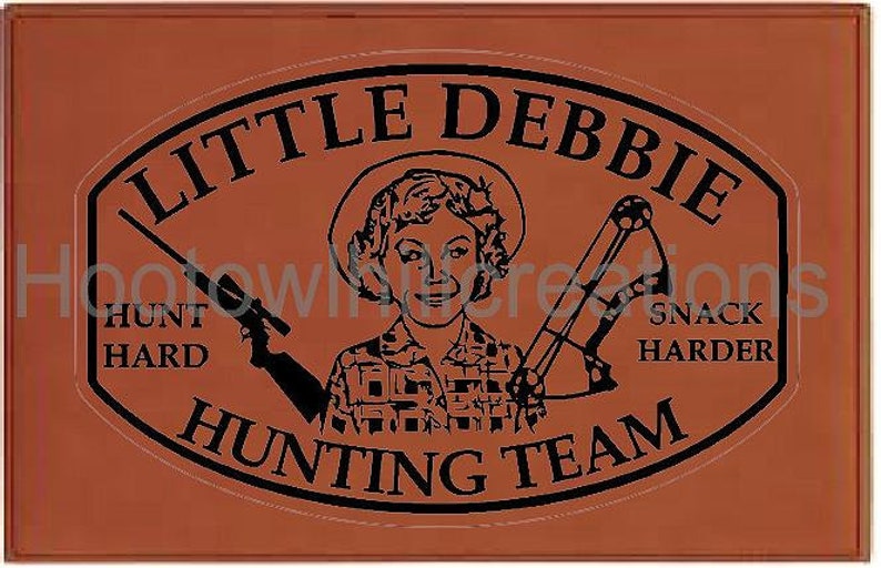 Little Debbie Hunting Team Digital Download 3 Versions Included - Etsy