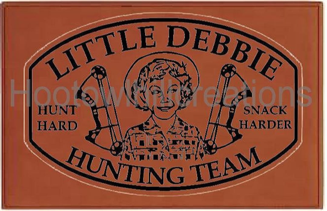Little Debbie Hunting Team Digital Download 3 Versions Included - Etsy