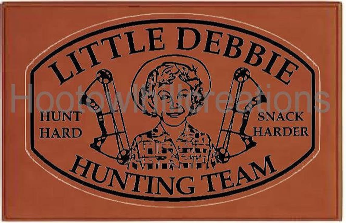 Little Debbie Hunting Team Digital Download 3 Versions Included - Etsy