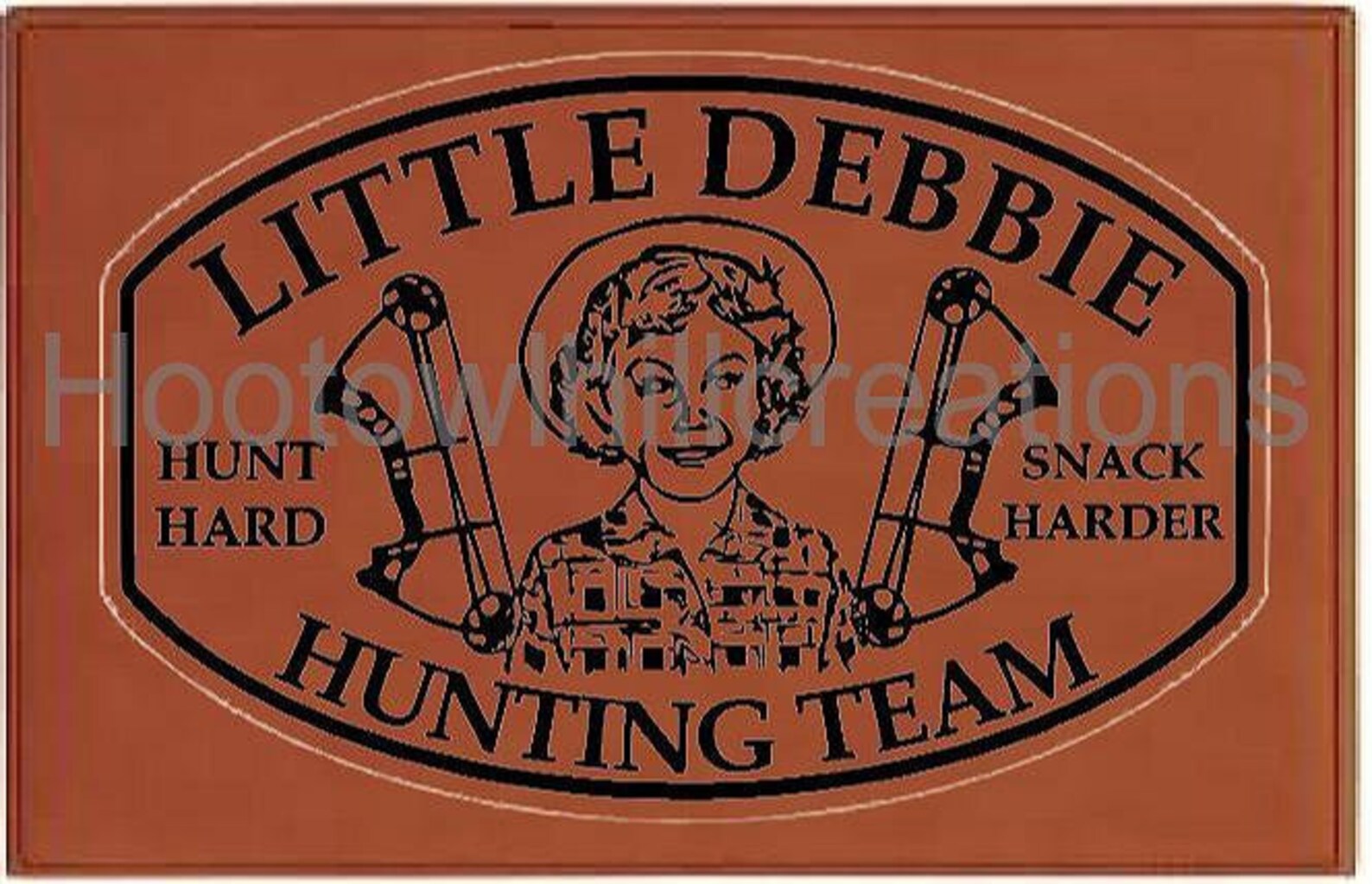 Little Debbie Hunting Team Digital Download 3 Versions Included - Etsy