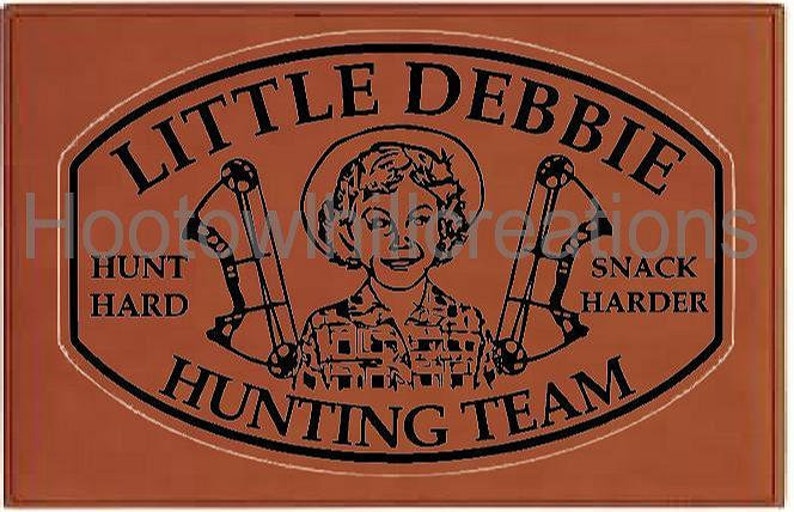 Little Debbie Hunting Team Digital Download 3 Versions Included - Etsy