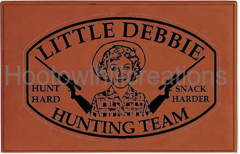 Little Debbie Hunting Team Digital Download 3 Versions Included - Etsy