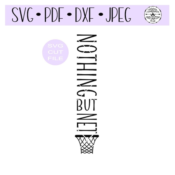 Nothing but Net Svg - Etsy