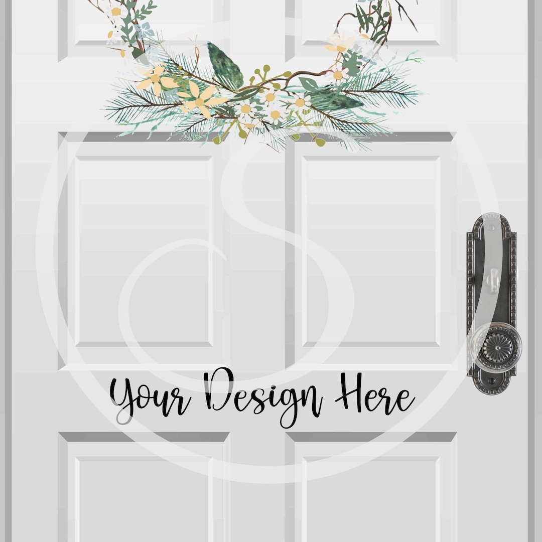 Front Door Mock up | Jpeg | PDF | PRINT ONLY | - Etsy