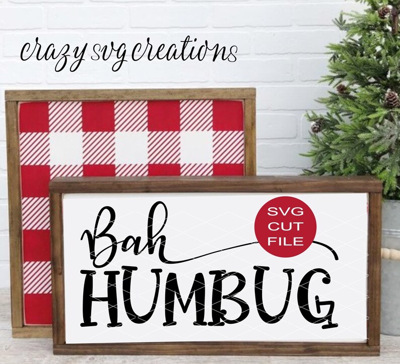 Bah Humbug SVG Scrooge Digital Cut File HTV Cut File - Etsy New Zealand