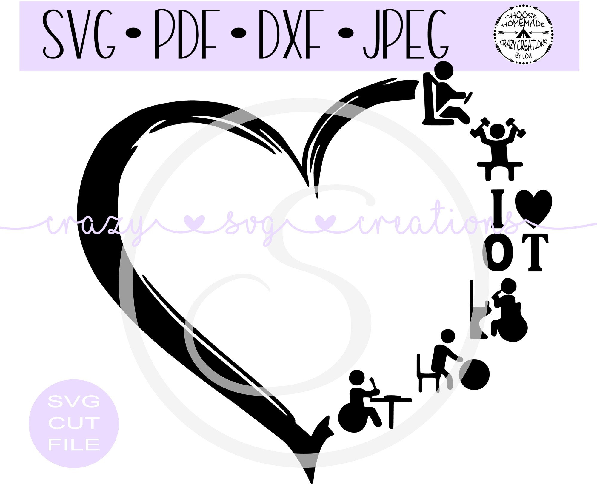 Occupational Therapy Heart Logo Occupational Therapy: Inpatient Adult