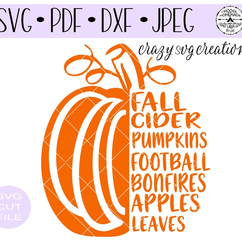 Pumpkin Word Art - Etsy