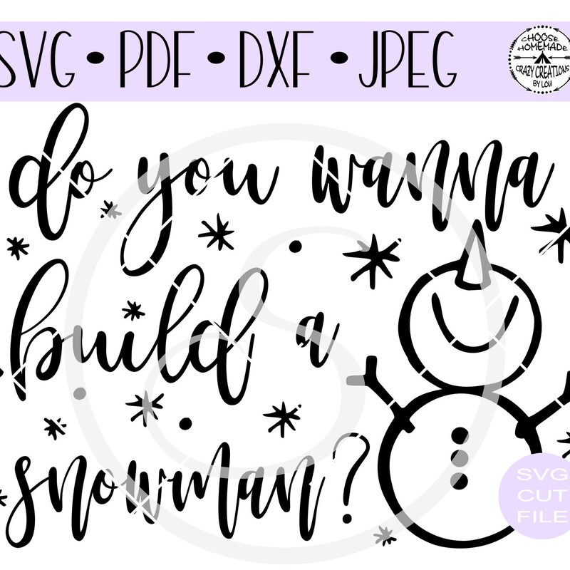 Do You Want to Build a Snowman Sign - Etsy