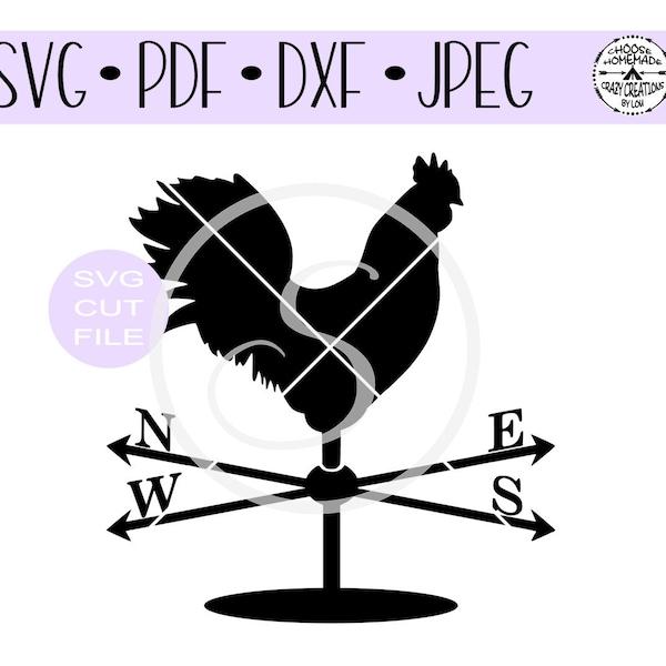 Rooster Weather Vane - Etsy