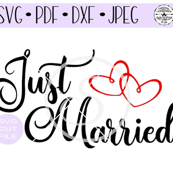 Plotter file coppia di sposi svg - Etsy Italia