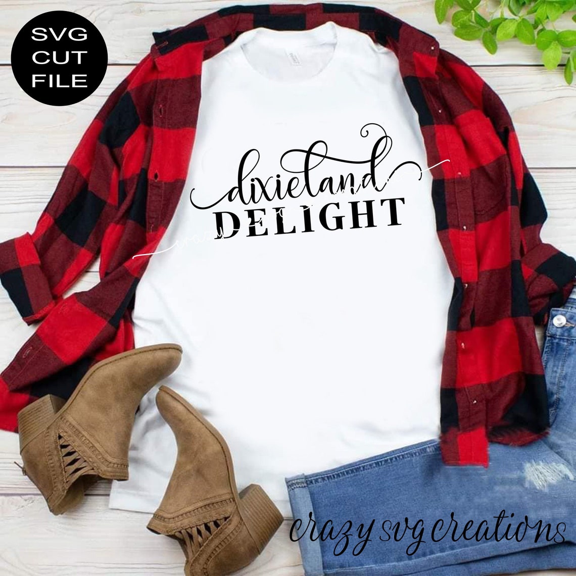 Dixieland Delight SVG Digital Cut File HTV Cut File - Etsy