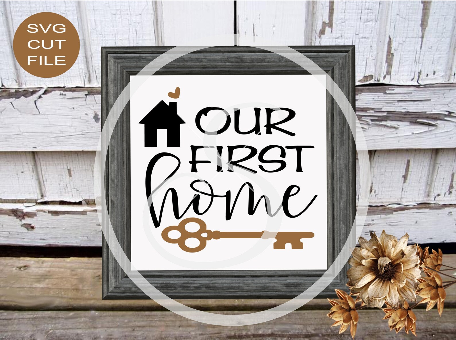 Our First Home SVG Digital Cut File HTV Cut File Vinyl - Etsy India