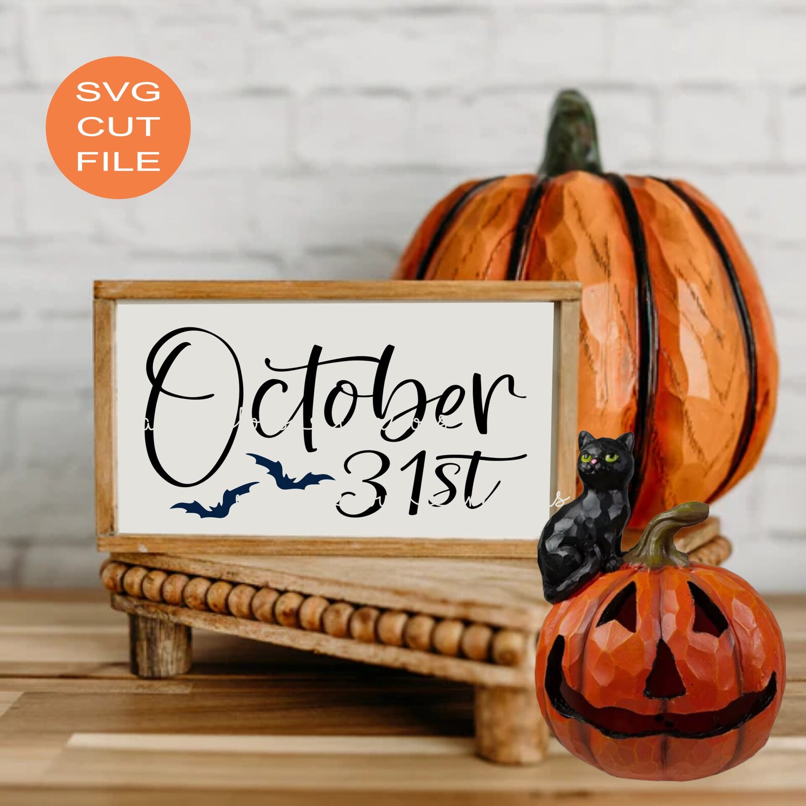 October 31st SVG Digital Cut File HTV Cut File Vinyl - Etsy