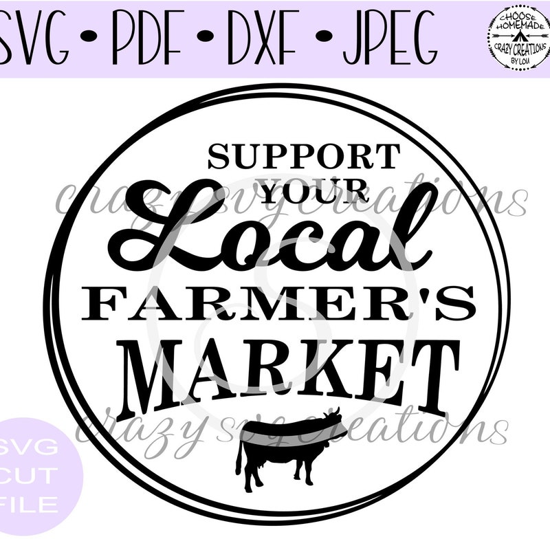 Farmers Market Svg - Etsy