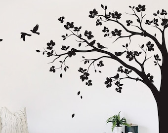 Corner Tree Decal | Etsy UK