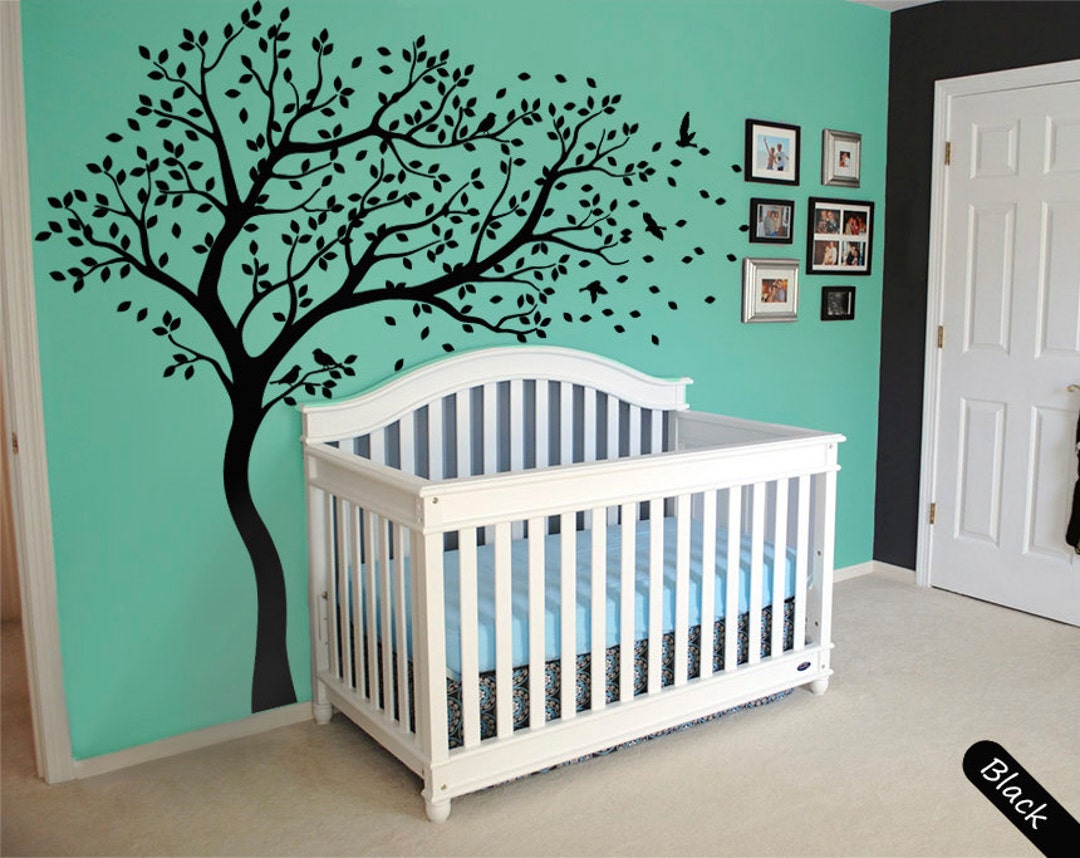 Tree Wall Decal Huge Tree Wall Decals Nursery Wall Decor Large Wall ...
