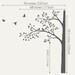 Corner Tree Wall Decal Huge Tree Wall Decals Mural Stickers Nursery ...