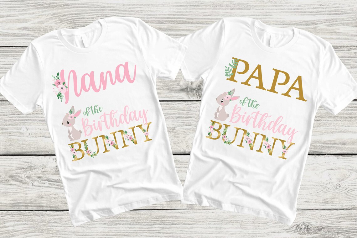 Some Bunny is ONE With Matching Family Shirts Bunny 1st - Etsy