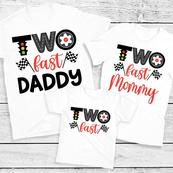 Two Fast Birthday Shirt - Etsy