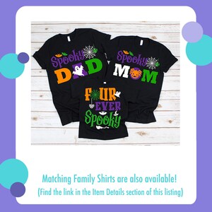 Four Ever Spooky Birthday Tee Shirt - 4th Birthday, Boo is Four ...