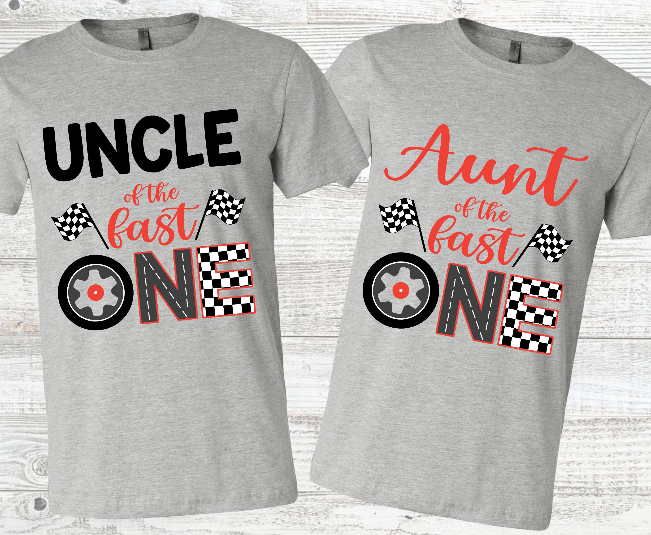 Fast One on Grey Family Shirts Race Car 1st Birthday Boy | Etsy