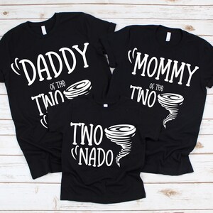 TWO Nado Birthday Family Shirts - 1st Birthday Boy, Tornado Theme, Boy ...
