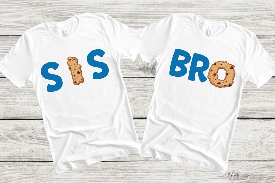 Cookie ONE Birthday With Matching Blue Family Shirts - Blue Cookie 1st ...