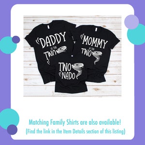 Two-nado Birthday Boy on Black Shirt - Second Birthday Boy T Shirt, 2nd ...