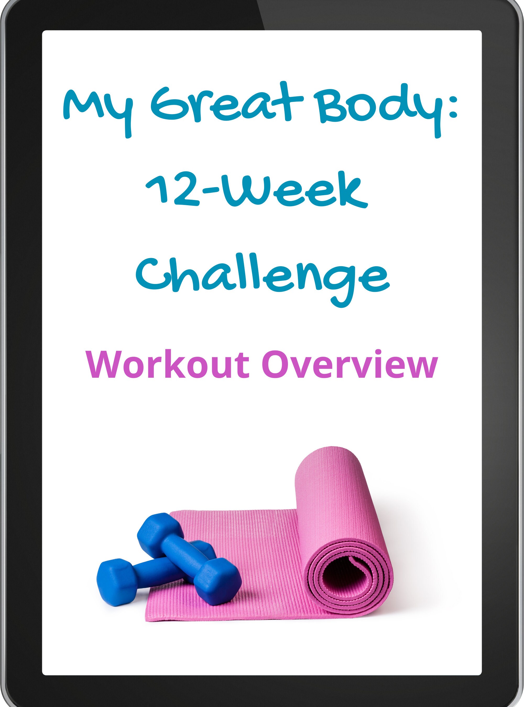 My Great Body - 12 Week Challenge - INSTANT DOWNLOAD - Workouts - Meal ...
