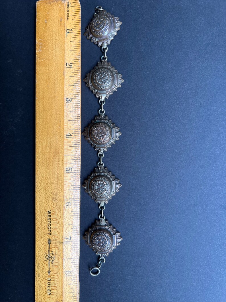 WWII British Army Officer's Pip Badges & Bracelet; Vintage British ...