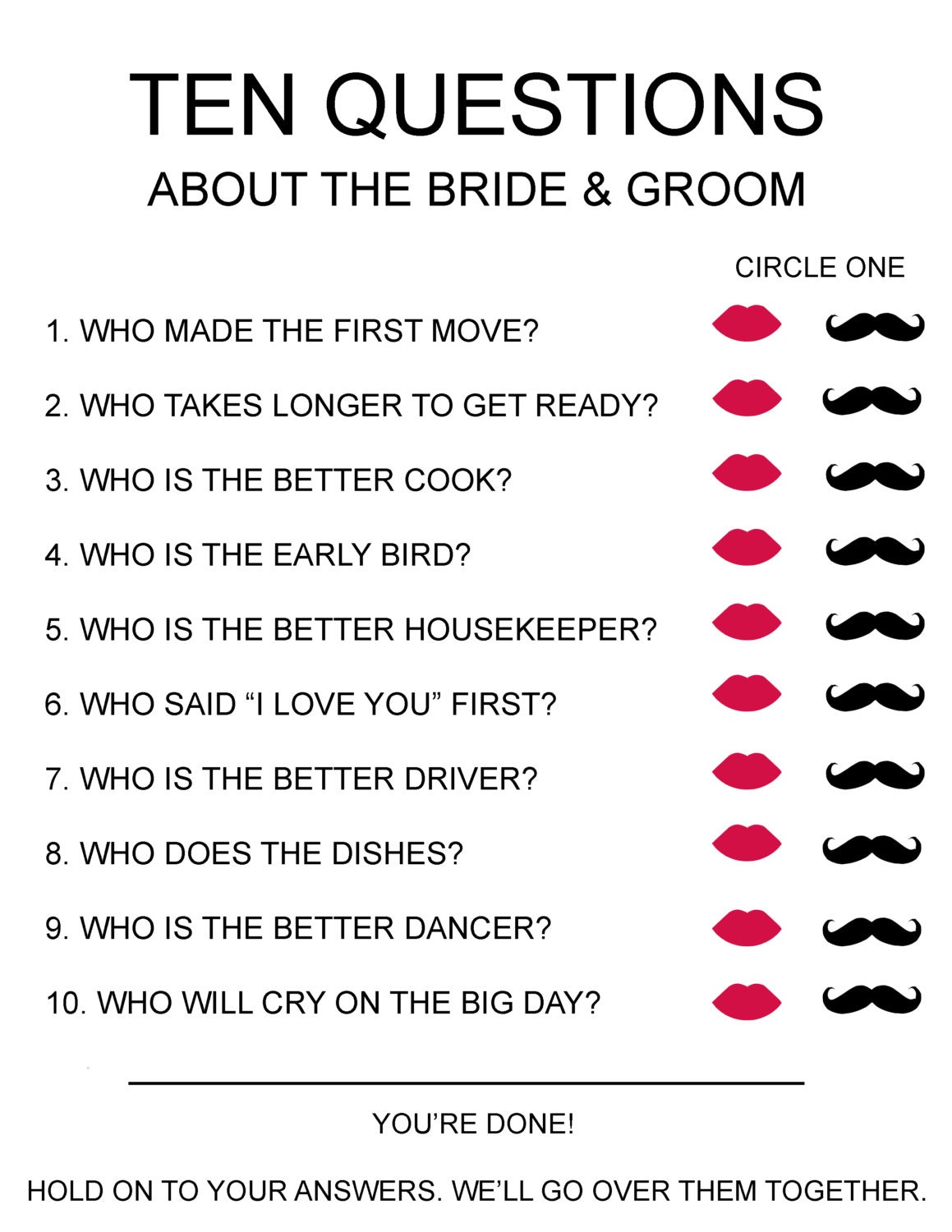 TEN QUESTIONS GAME | Etsy