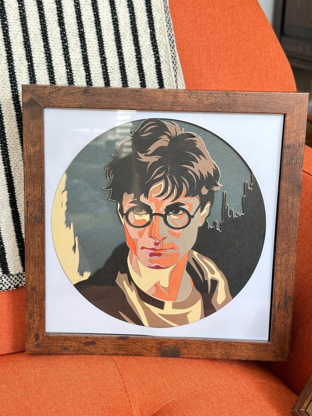 HARRY POTTER **FINISHED** 3D Shadow Box; 9x9, Cardstock Papercrafting ...