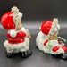 Vintage 1950s-1960s Kitsch Porcelain Midcentury Santa Baby Collectible ...