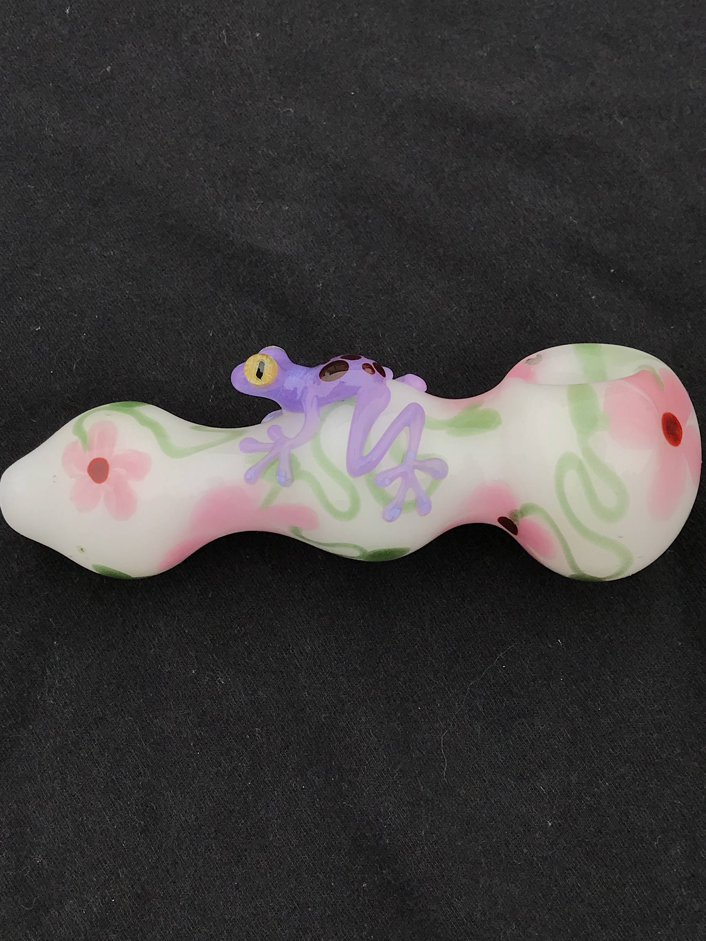 Purple Frog Glass Pipe