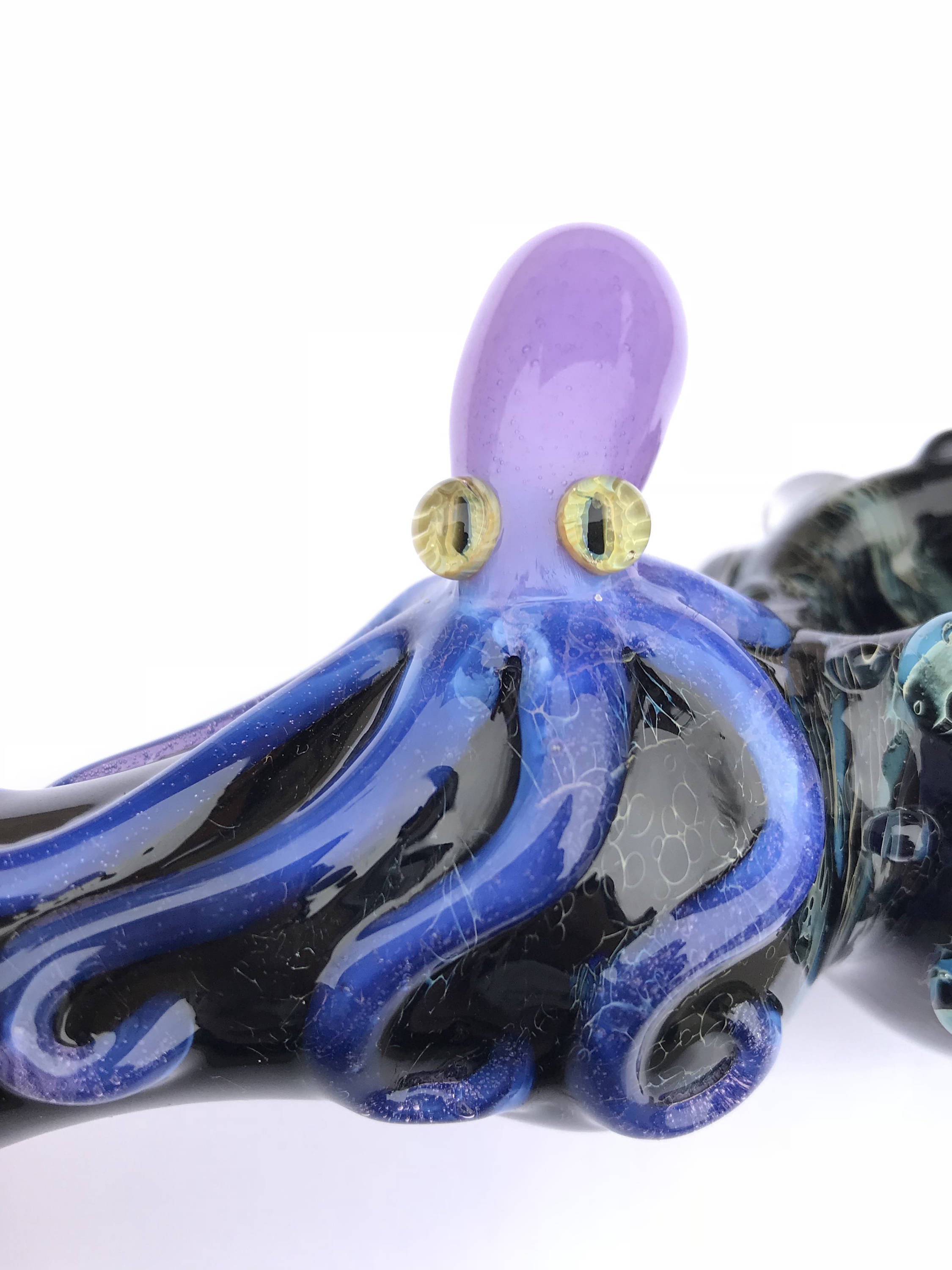 Glass Pipe Pink Slyme Octopus