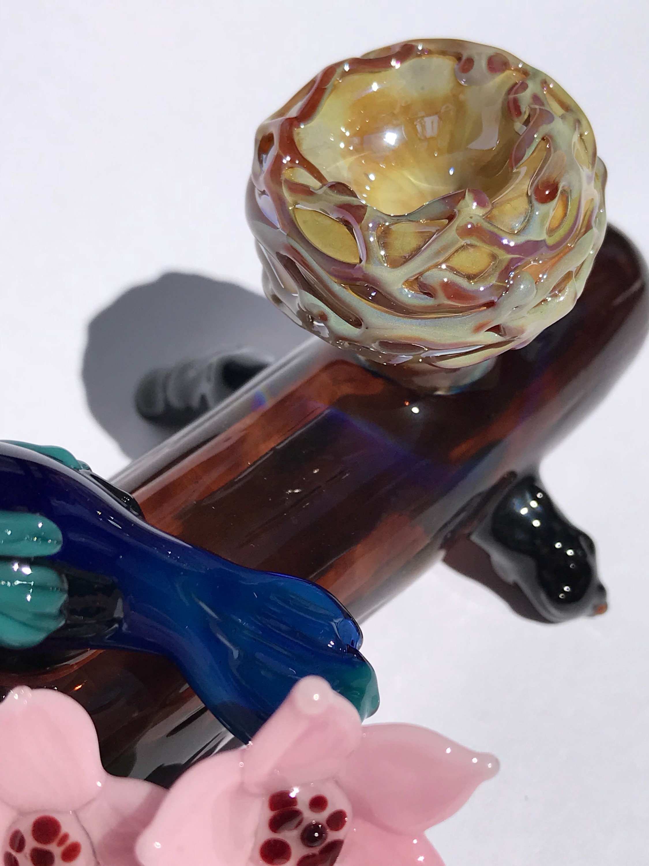 Glass Pipe Nestin Bluebird in the Forest!