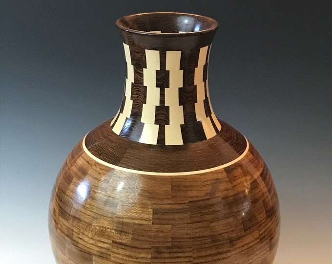 Vase, Segmented Woodturning, Woodturning, Wood, Wood Art - Etsy