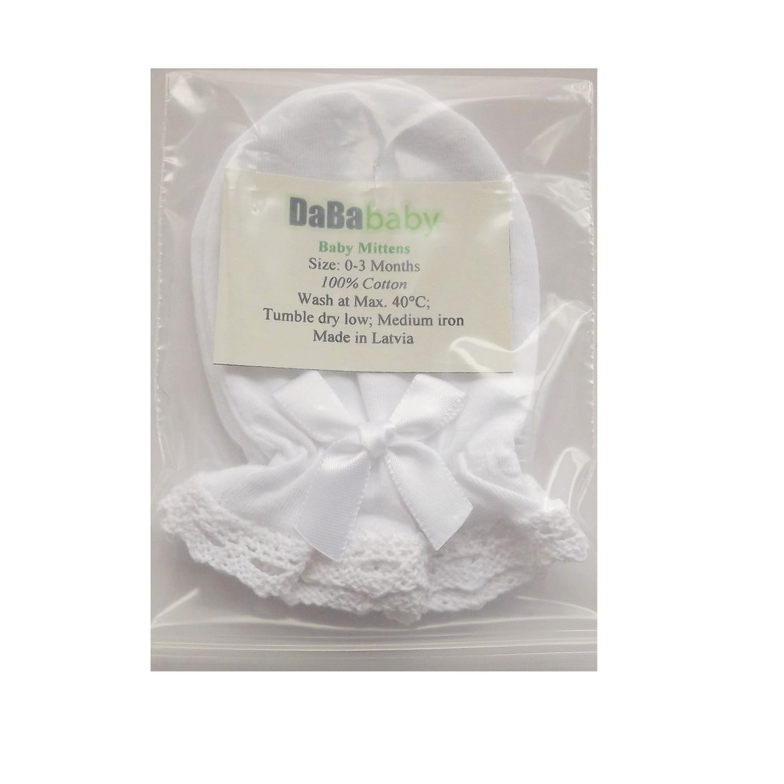 0-3/ 3-6 Months 100% Cotton Jersey Newborn Baby Anti Scratch Mittens ...