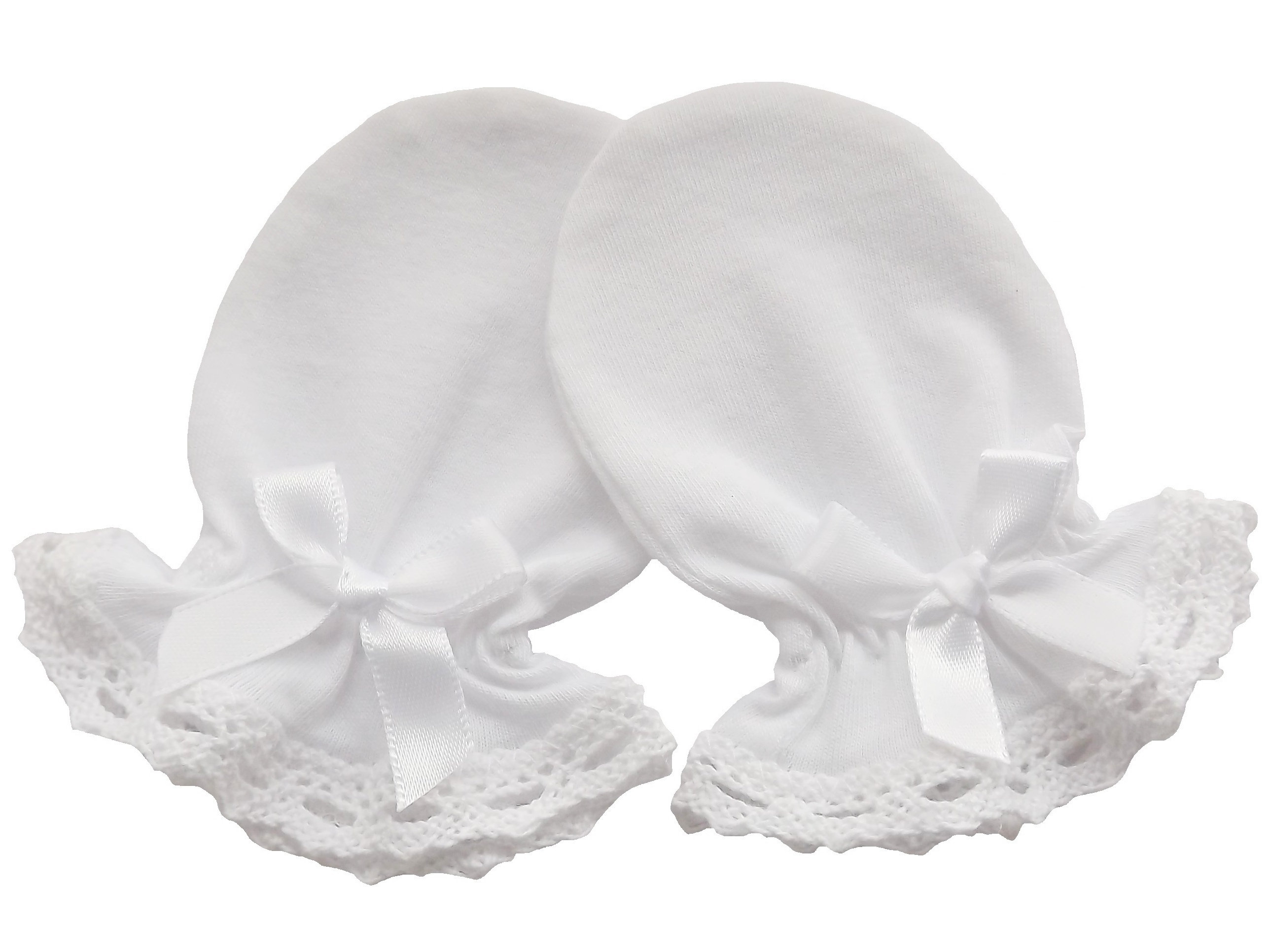 0-3/ 3-6 Months 100% Cotton Jersey Newborn Baby Anti Scratch Mittens ...