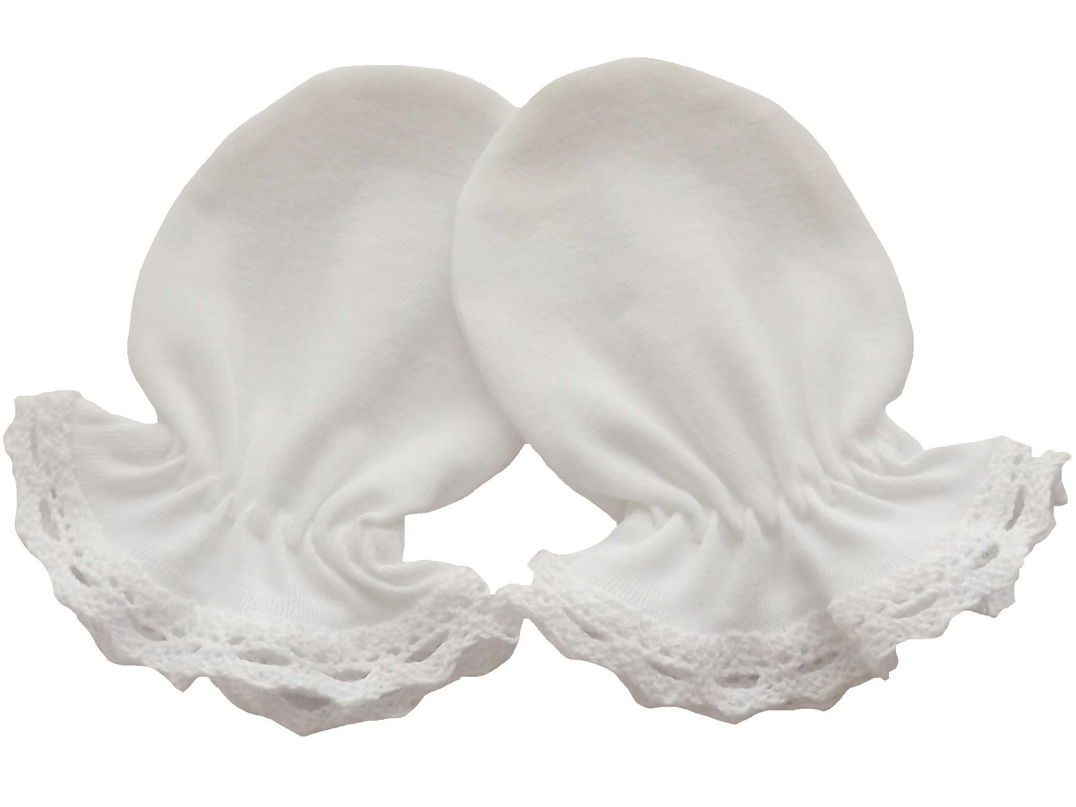 0-3/ 3-6 Months 100% Cotton Jersey Newborn Baby Anti Scratch Mittens ...