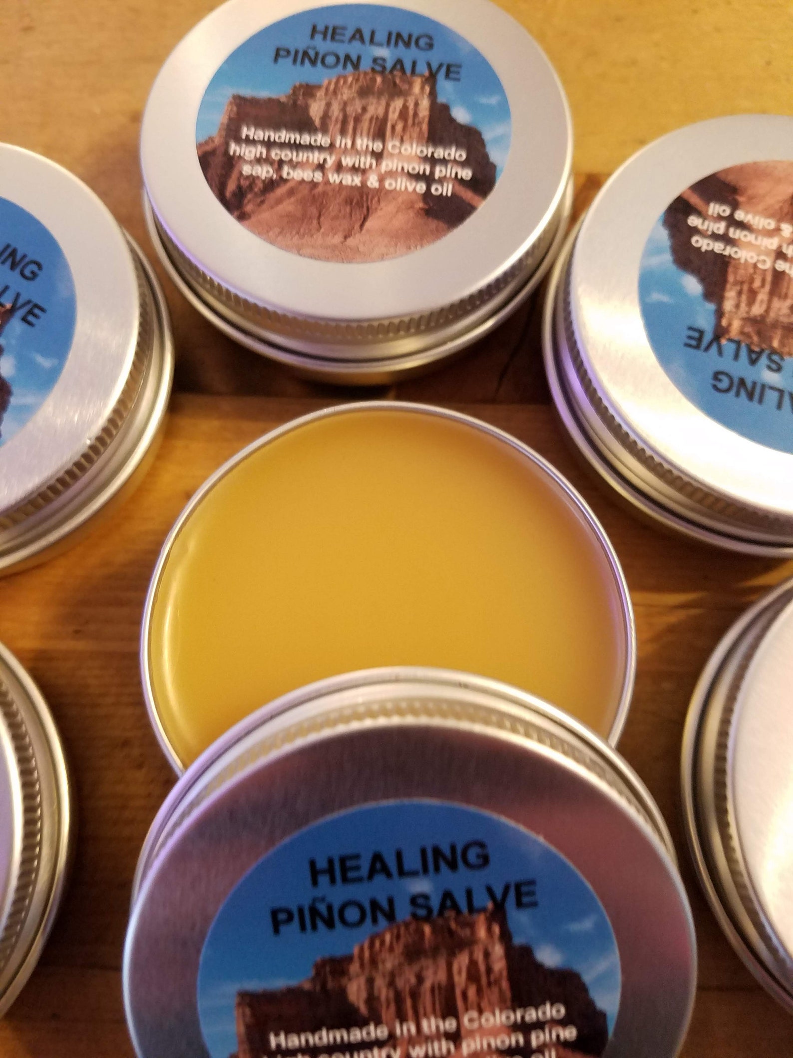Healing Pinon Salve - All Natural Skin Lotion - Hand Made in Colorado ...