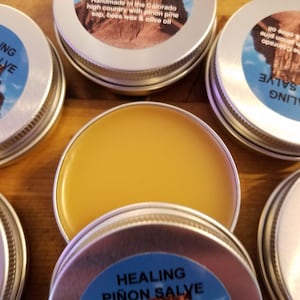 Healing Pinon Salve - All Natural Skin Lotion - Hand Made in Colorado ...