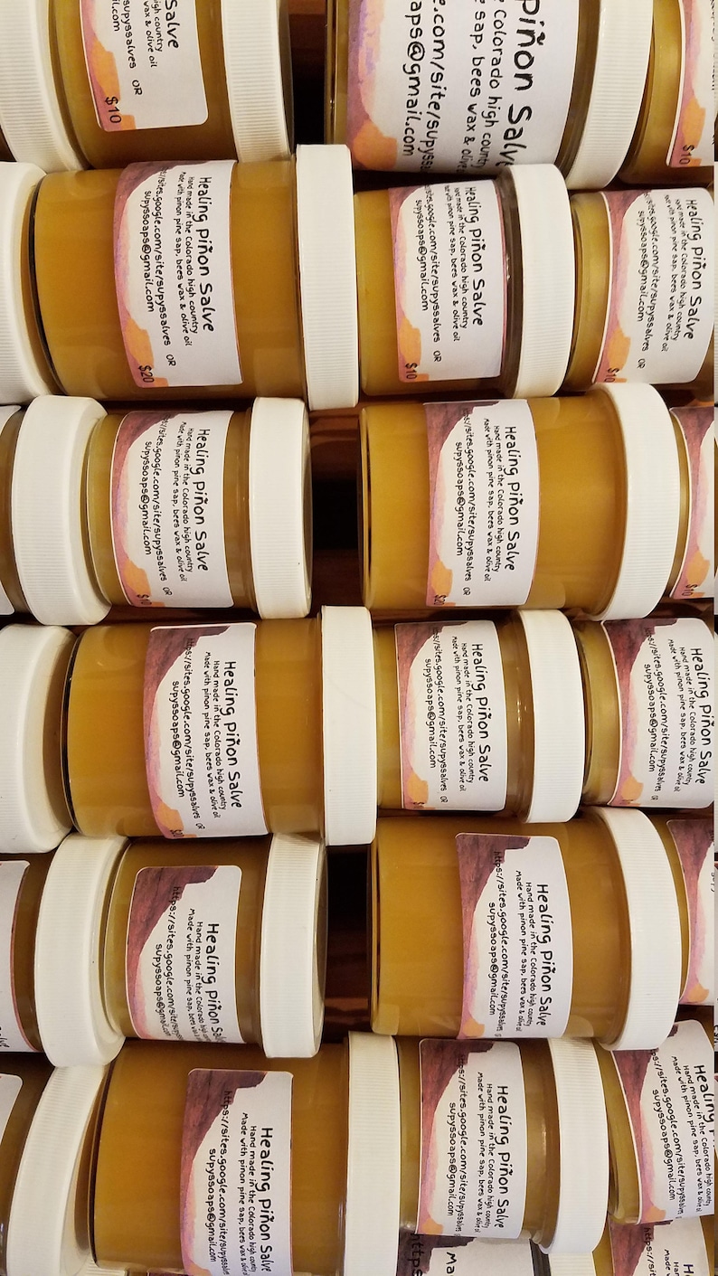 Healing Pinon Salve - All Natural Skin Lotion - Hand Made in Colorado ...
