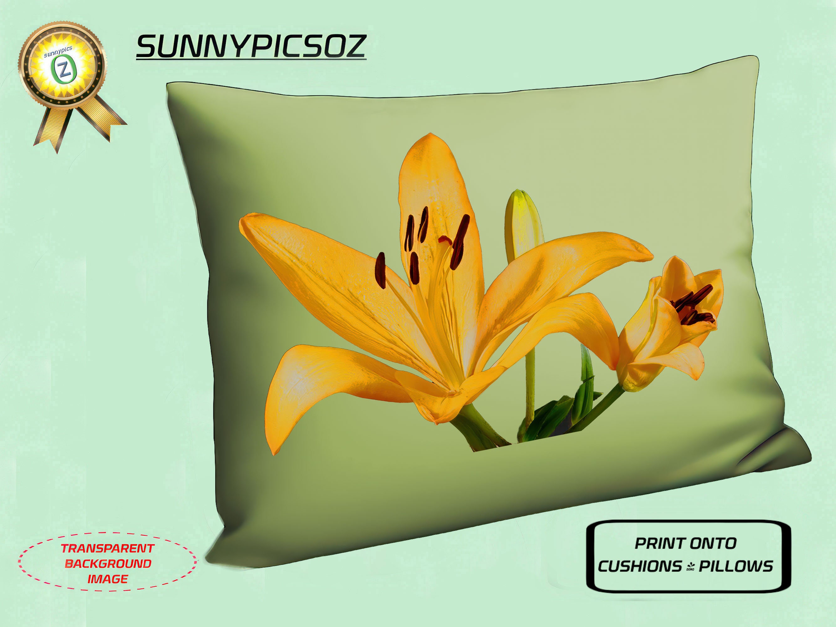 Yellow Lily Flower - PNG Large Size Printable Digital Photo for Craft ...