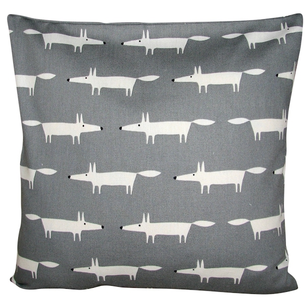 Scion Mr Fox Cushion - Etsy UK